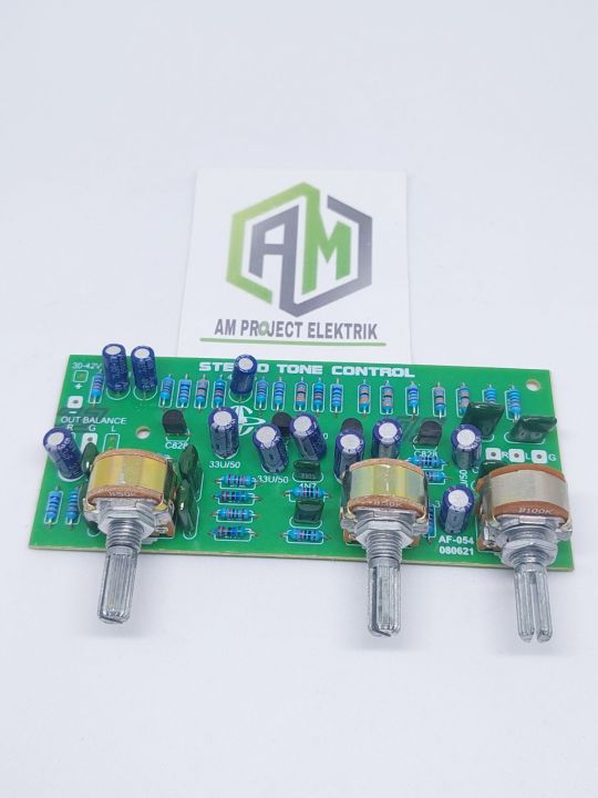 KIT Tone Control Mono / Stereo 3 potensio Bass/Treble/Volume | Lazada ...