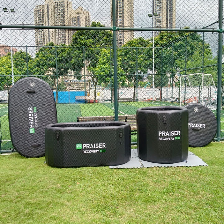 Large 2 Person Pool Ice Bath Cedar Spa Inflatable Hot Tub Outdoor ...