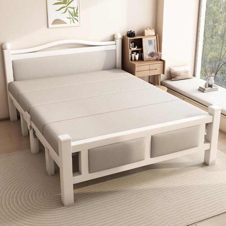 Đồ Dùng Cho Sinh Viên Cho Thuê Giường Gấp Sắt Đơn Giản Trưa Ngủ 1,5m ...