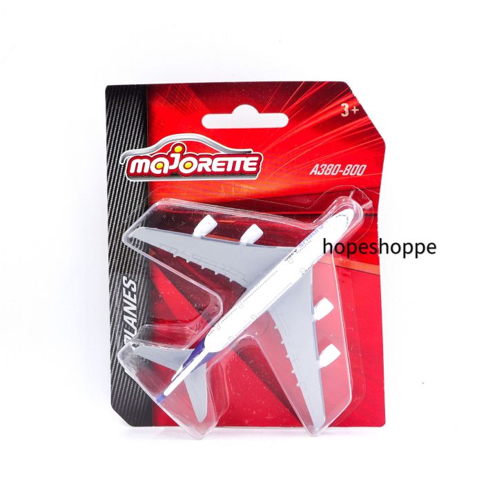 Majorette Airplanes Airbus A380-800 Original Diecast Pesawat | Lazada ...