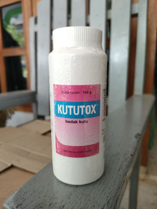 Kututox Original 100gram Obat Kutu Gatal Jamur Kambing Kucing Domba ...