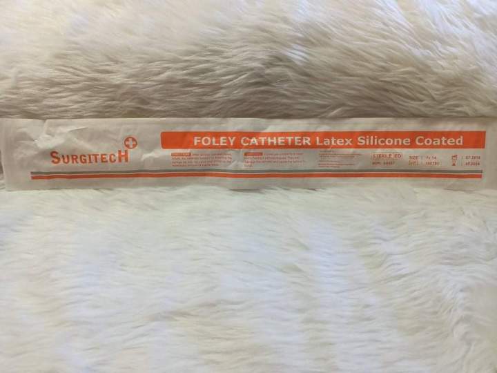 Foley Catheter Fr 14 (sterile) | Lazada PH
