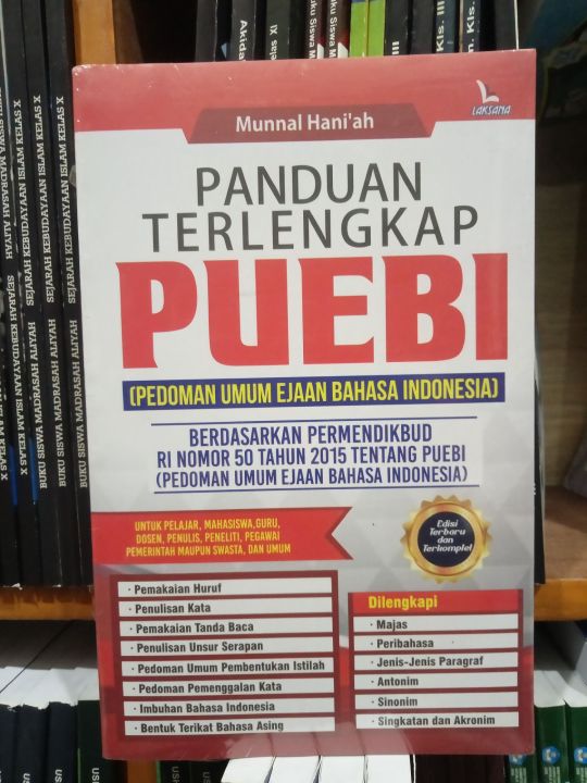 PANDUAN LENGKAP PUEBI EDISI TERBARU DAN TERKUMPLIT | Lazada Indonesia
