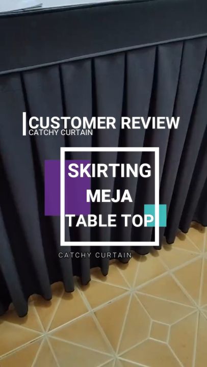 Jenis Berpinggang Langsir Kabinet Dapur Skirting Meja Table Top Sinki ...