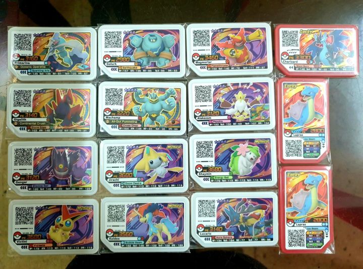 (Genuine Original) Pokemon Gaole Legend Part 2 - 4star and lucky card ...