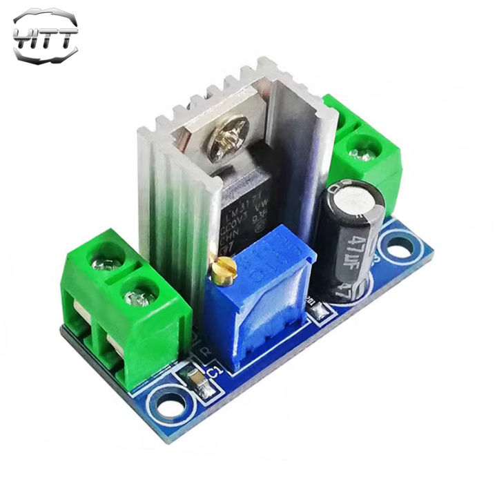 LM317 Adjustable Voltage Regulator Voltage Reduction Power Supply ...