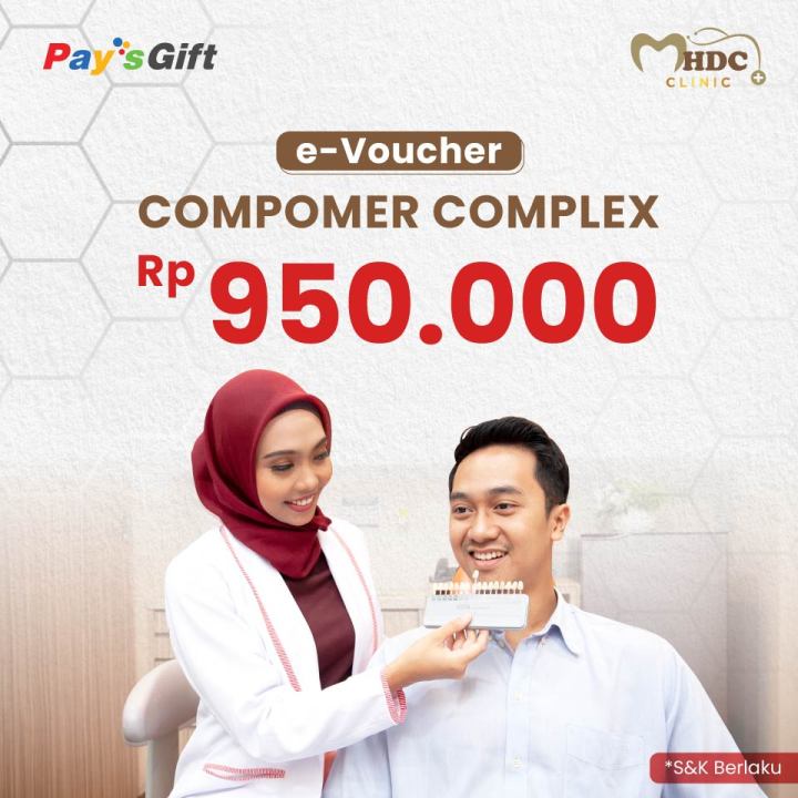 [PROMO APRIL] - [PaysGift] Voucher Digital MHDC Clinic - Compomer ...