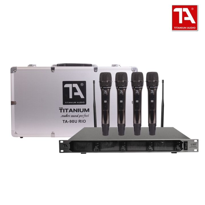 Titanium TA-90U Professional 4 Wireless Microphone | Lazada PH