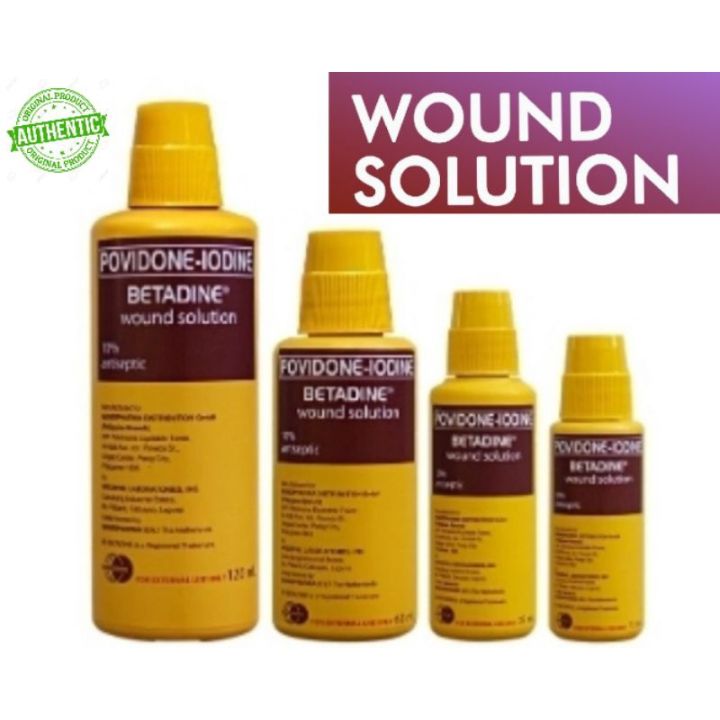 BETADINE Wound Solution | Lazada PH