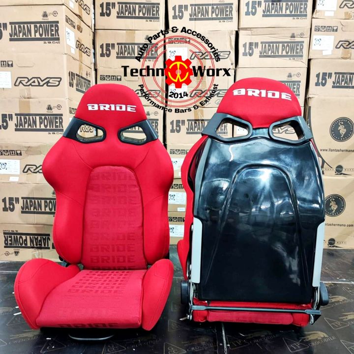 2pcs RED Bride Vorga Bucket Seat Set 2 pieces Thailand Made High ...