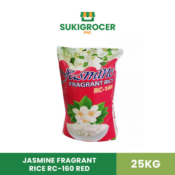 Jasmine Fragrant Rice RC-160 Red 25kg | Lazada PH