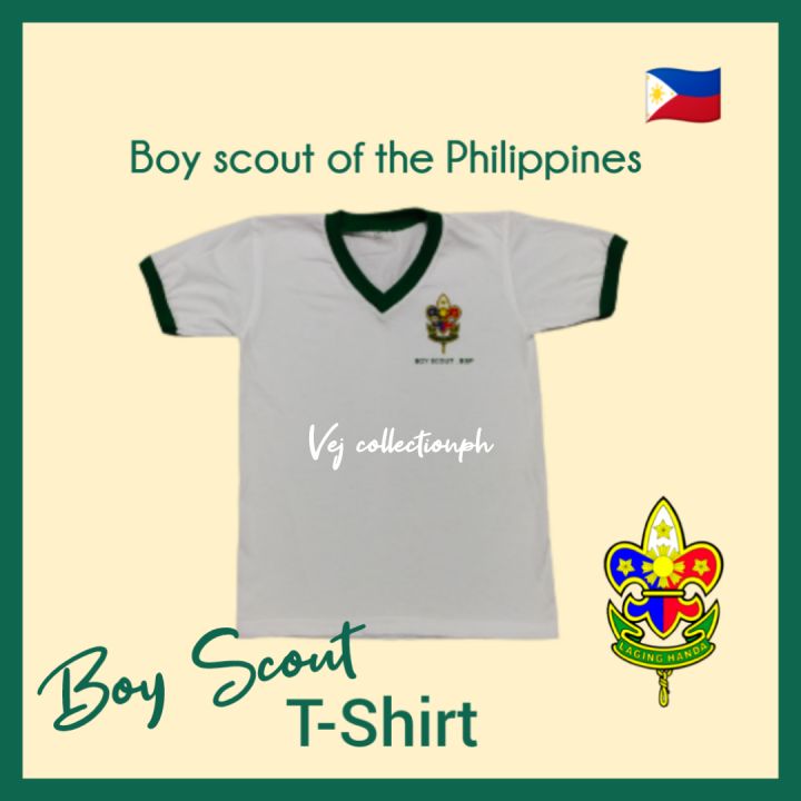 COTTON KAB SCOUT T-SHIRT // COTTON BOY SCOUT T-SHIRT | Lazada PH