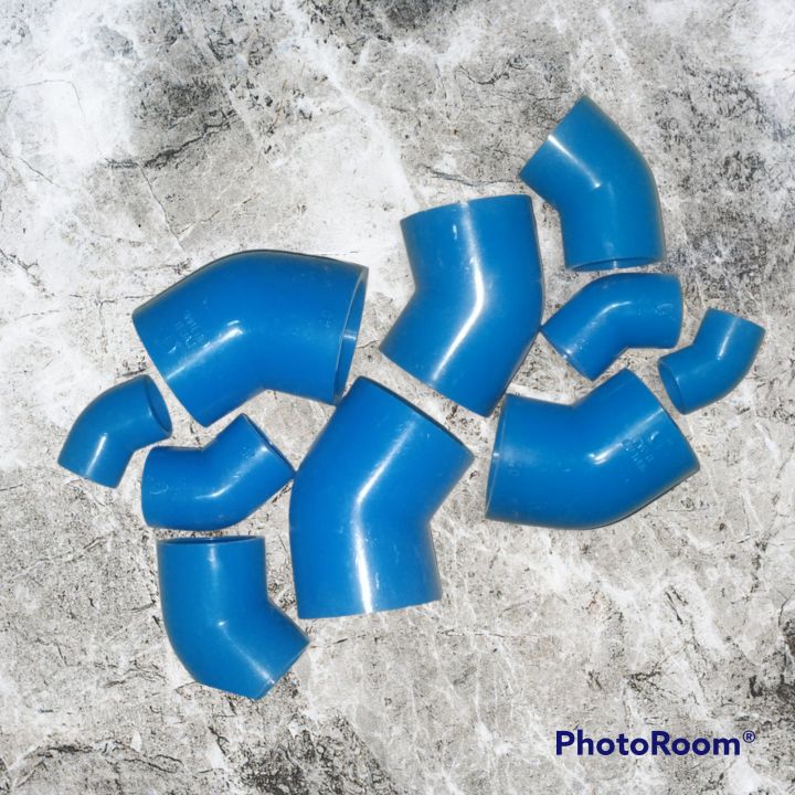PVC BLUE ELBOW 45° 1/2"(20mm) TO 4"(110mm) | Lazada PH