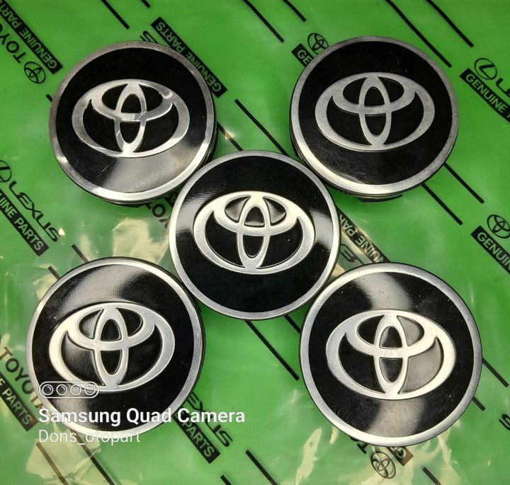 dop roda tutup velg as roda Avanza innova warna hitam diameter 6,2 cm ...