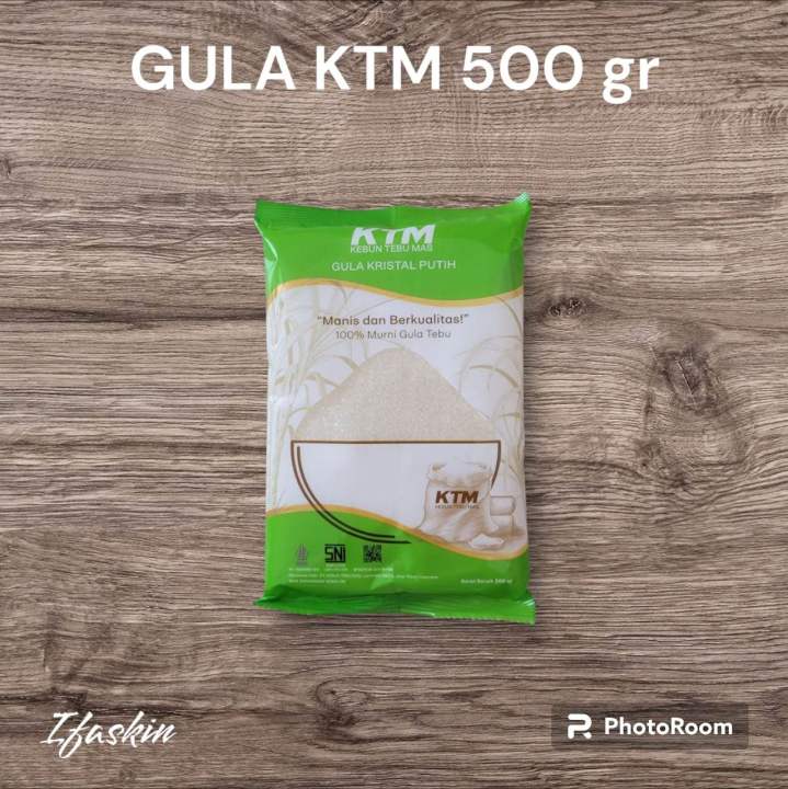GULA PASIR KRISTAL PREMIUM KTM /LOKAL 500 gr | Lazada Indonesia
