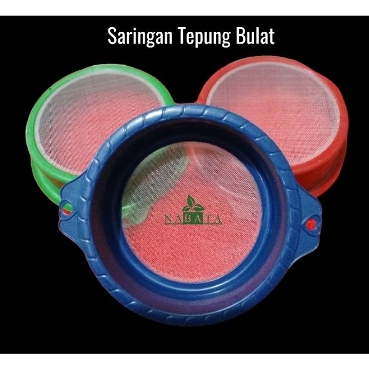 Saringan Tepung Plastik 20cm / Saringan Bulat Plastik / Saringan ...