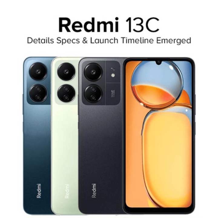 Redmi 13C - เรดหมี่ 8+256GB จอ 6.74 นิ้ว กล้อง50MP+2MP Ultrawide+2MP ...