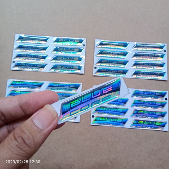 stiker emblem bluecore yamaha timbul, stiker blue core timbul | Lazada ...