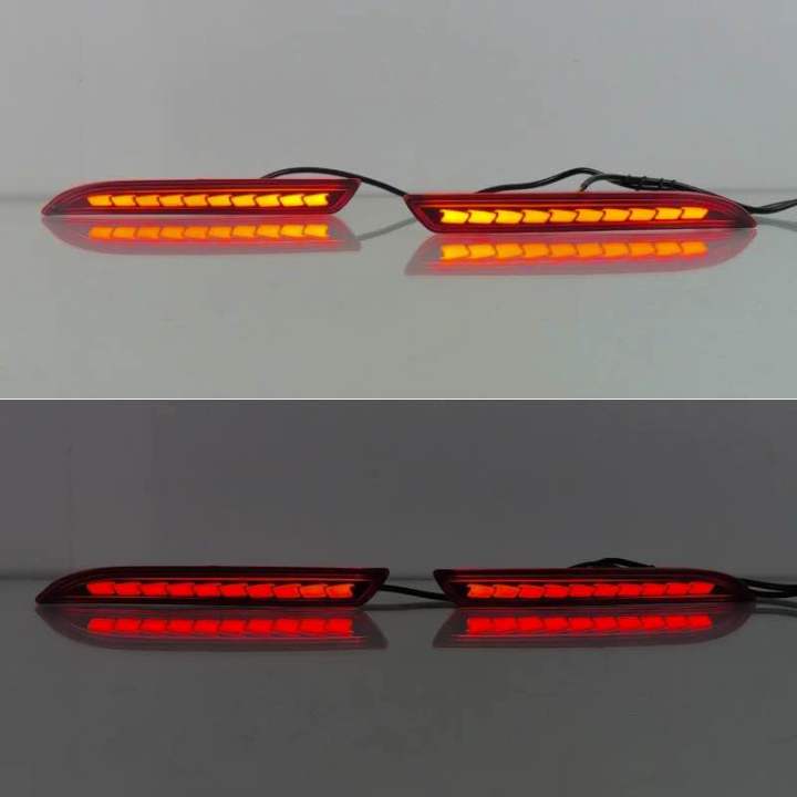 Honda hrv 2022 2023 2024 rear bumper reflector led fog lamp light ...