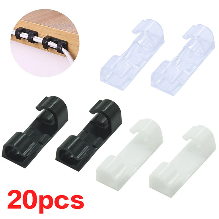 Cable Organizer 3M Self Adhesive Cable Clips USB Data Line Winder ...