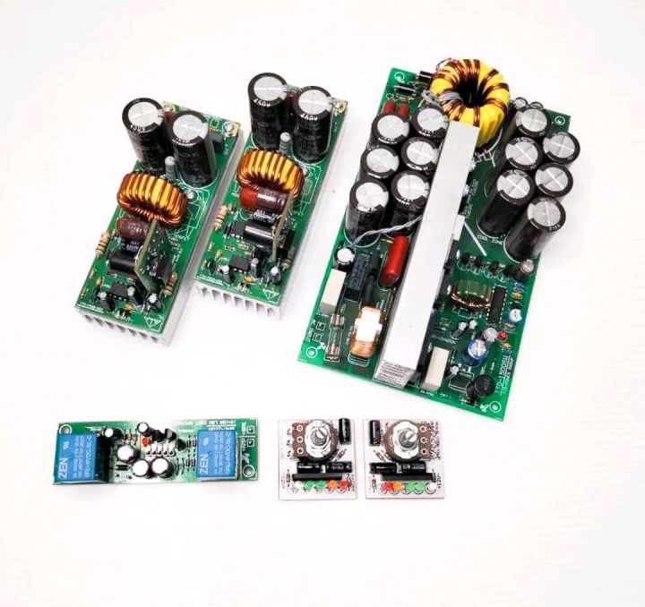 TTD-POWER SET PRO-1500W ชุดประกอบแอมป์ Class D 1U พร้อมดัง รุ่นประหยัด ...