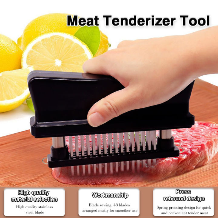 Cooking Tools 48 Blades Needle Meat Tenderizer Stainless Steel Knife