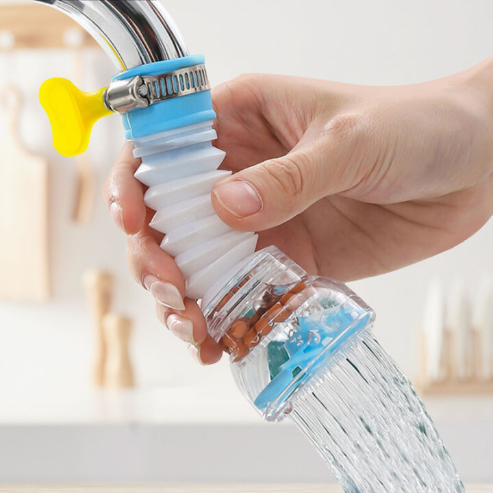 kitchen accessories Faucet Filter Splash Proof 360 Degrees Rotatable ...