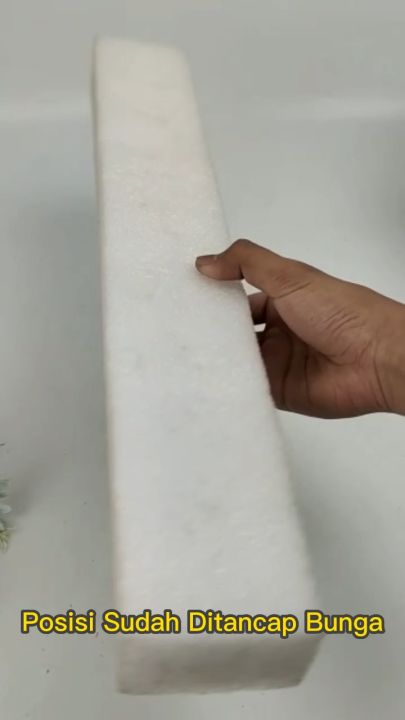 Foam Busa kotak untuk Floral bunga kering warna putih untuk bunga hias ...