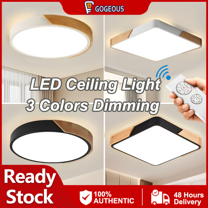 GOGEOUS ceiling lights modern design tri color led ceiling light modern ...
