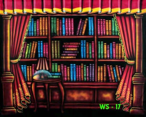 BACKGROUND WISUDA RAK BUKU TIRAI MERAH | Lazada Indonesia