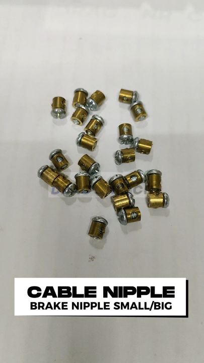 Brake/Clutch Cable Nipples for Bicycle and Motorcycle Nipple Cable | Lazada PH