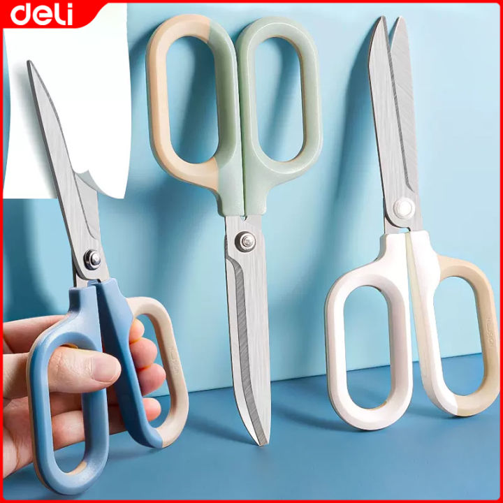 Deli Effort-Saving Scissors Paper Scissors ENS055 Nusign 1pc | Lazada PH