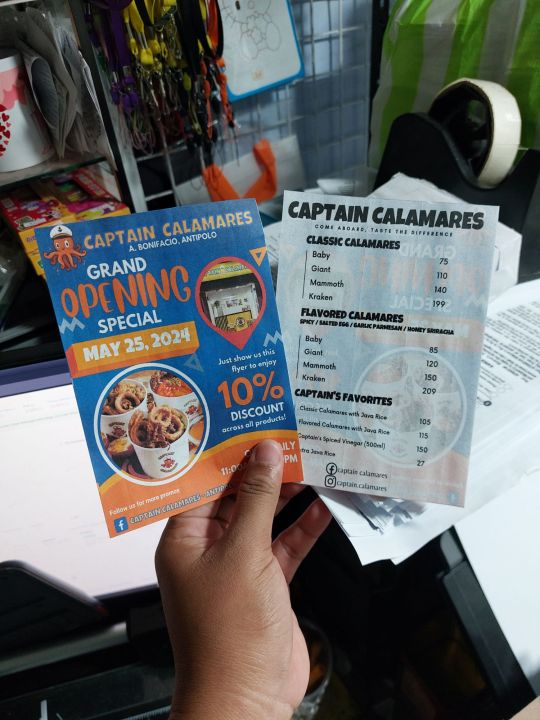 FLYERS SIZE - A5 - 50PCS PER PACK | Lazada PH