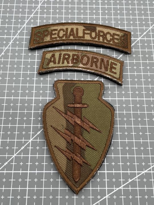 Army Fans Camouflage Tactics Morale Medal Embroider Velcro US Seal ...