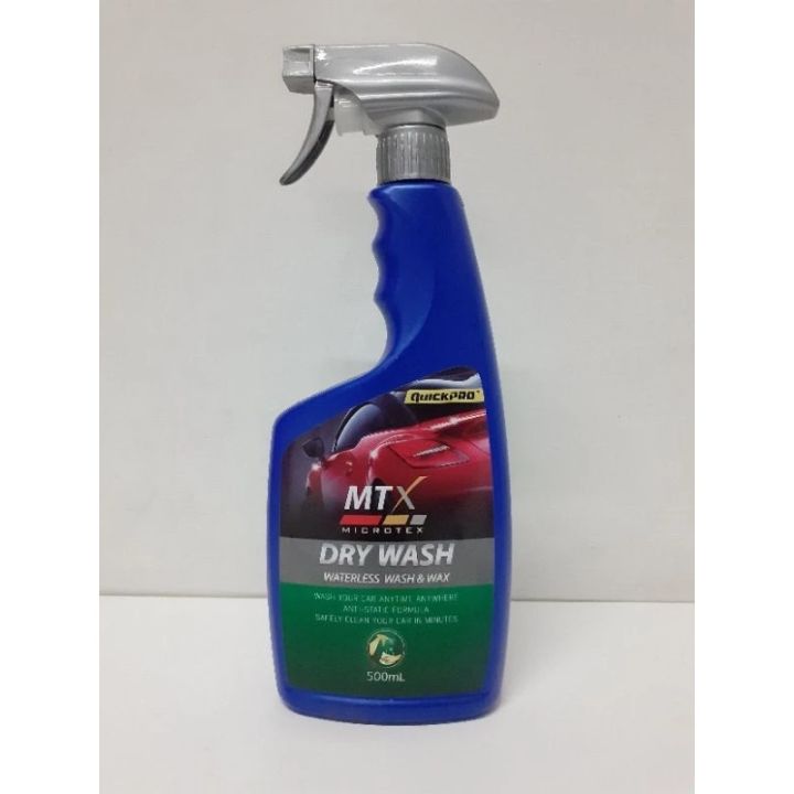 MICROTEX MTX DRY WASH WATERLESS WASH & WAX 500ML | Lazada PH
