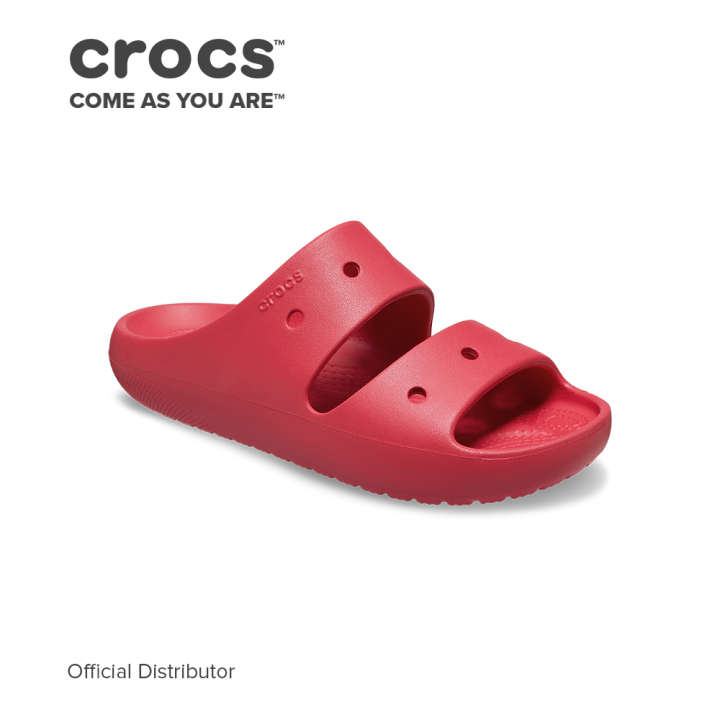 Crocs Unisex Classic Sandal V2 in Digital Raspberry | Lazada PH