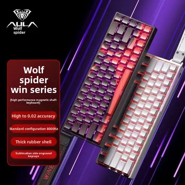 AULA Wolf Spider WIN60/68HE Magnetic Axis Mechanical Gaming Keyboard ...
