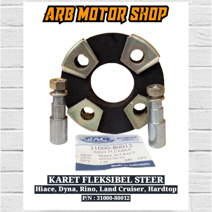 Karet Stir Hiace / Karet Kopel Setir / Karet Joint Steer / Kampas Stir ...