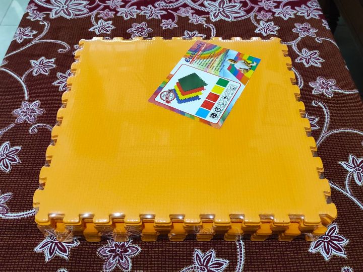 Matras Puzzle Eccomat - Alas Lantai Bermain Anak 30 x 30 x 0,5 cm ...