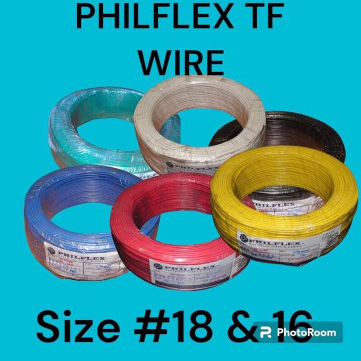 PHILFLEX TF WIRE #18 & #16 | Lazada PH