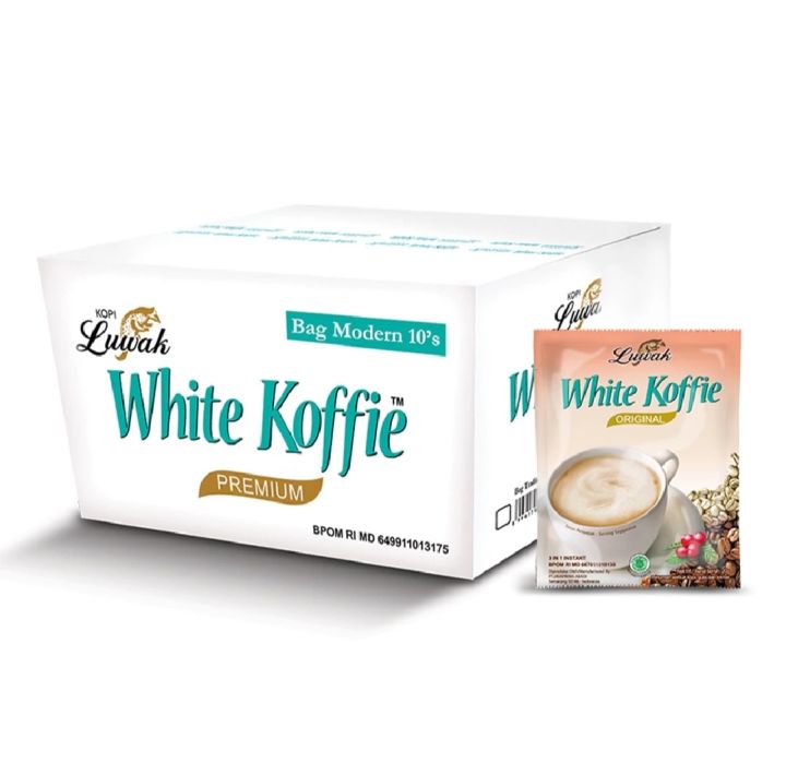coffe white koffie sachet 1renceng 10pcs | Lazada Indonesia