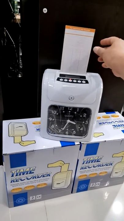 Classic Audio Employee Analog Time Clock Recorder / Bundy Clock ...