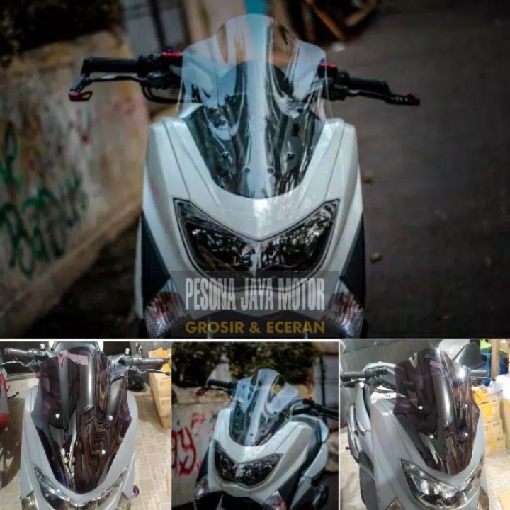 Tameng Windshield Nmax Model Sectbill | Lazada Indonesia