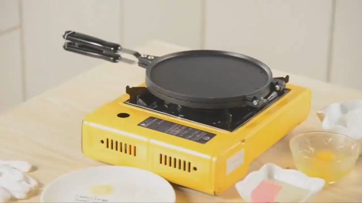 Non-Stick Egg Roll Machine Crispy Omelet Mold Ice Cream Cone Maker Aluminium Alloy Baking Pan ...