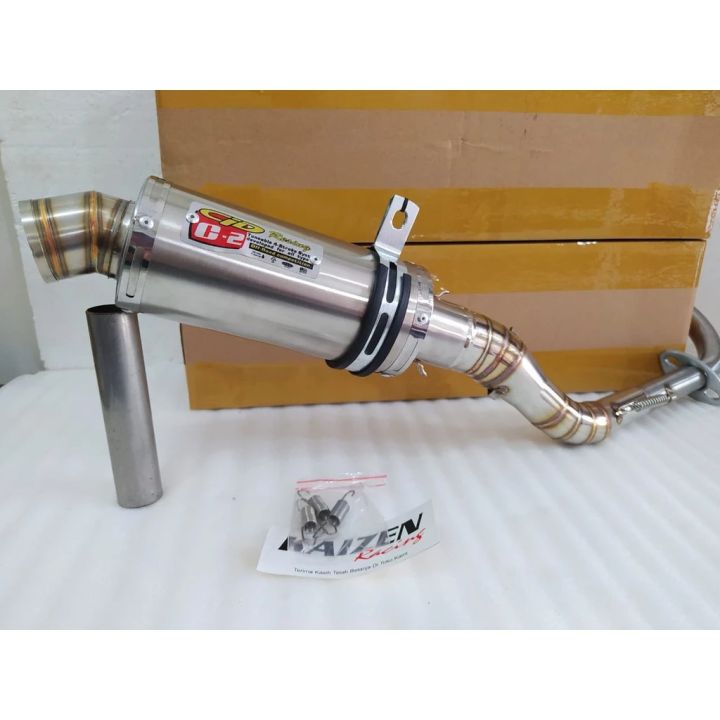 kenalpot Racing CLD C2 C3 Bulat New Nmax Pcx Adv Aerox Vario Fazzio ...