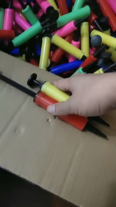 KUKE POMPA BALON TANGAN MANUAL MINI PORTABLE ALAT POMPA TIUP ANGIN ...