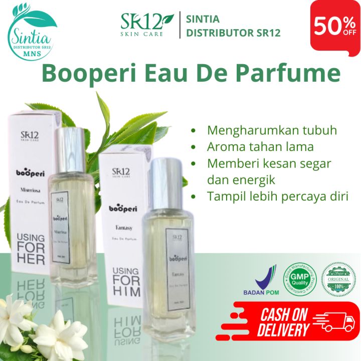 SR12 Parfum Booperi Eau De Minyak Wangi Aroma Tahan Lama Mengharumkan Badan Serta Kesan Segar ...