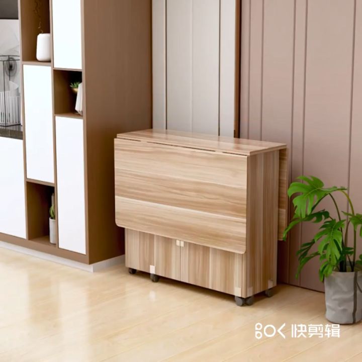 DK Folding table household small rectangular simple and easy to ...