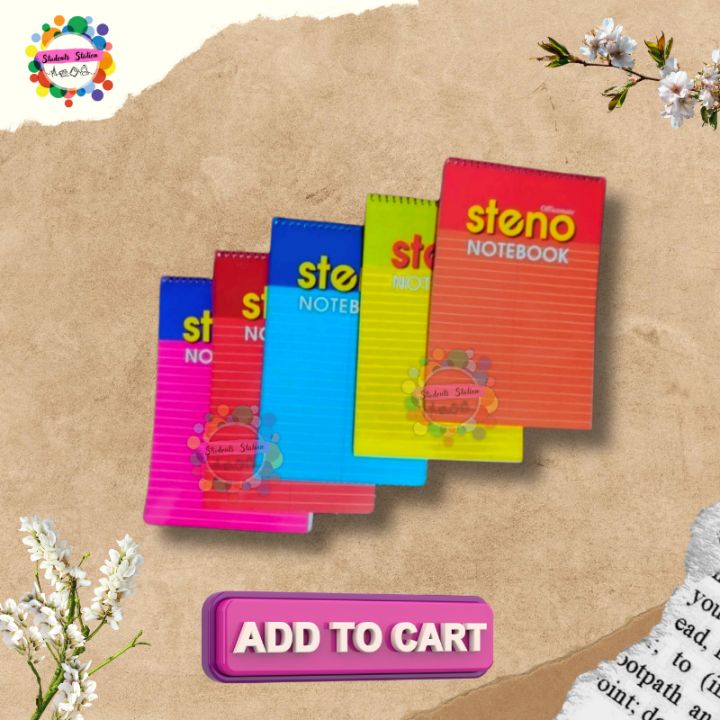 Steno Notebook 60 leaves/Ordinary/1pc | Lazada PH