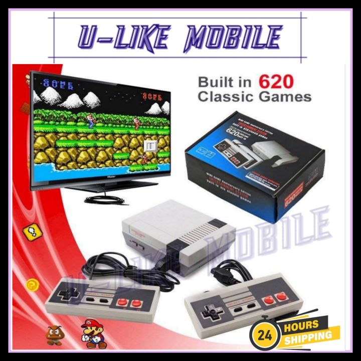 Ready Stock Mini Game Edition Entertainment System with Built-IN 620 ...